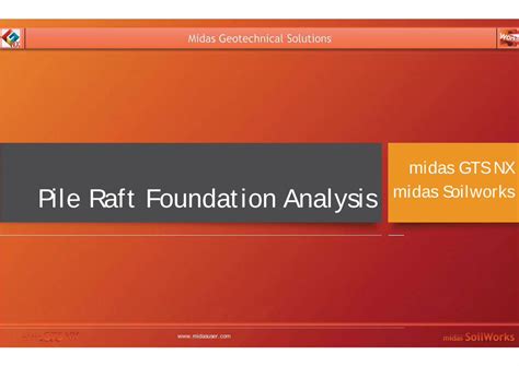 Pdf 7pile Raft Foundation Analysis With Superstructure And