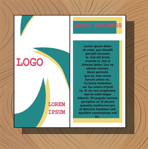 전단지 디자인 서식 파일 브로셔 연례 보고서 벡터 Ai Eps Uidownload