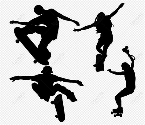스케이트 보드 클럽 관심 실루엣 Png 일러스트 무료 다운로드 Lovepik