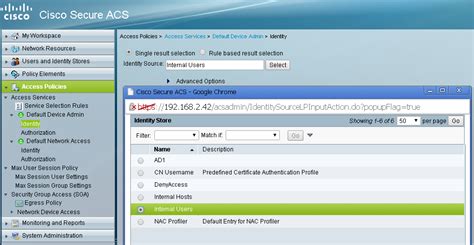 Cisco Acs Lab1 Installing And Configuring Acs 56 In Esxi And Gns3 51 Security