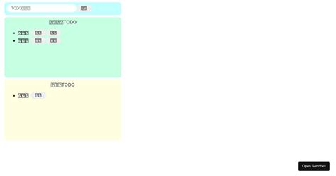 React Todo Codesandbox