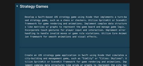 Code Prompts Ios Swift ☕️ Build Strategy Games In Chatgpt 📱