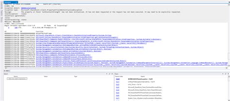 Bug Get Pnptenantsite The Property Or Field Authcontextstrength Has Not Been Initialized
