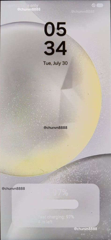 Take A Look At The New Lock Screen Of One UI