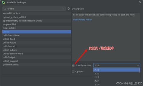 解决importerror Urllib3 V20 Only Supports Openssl 111 Currently The