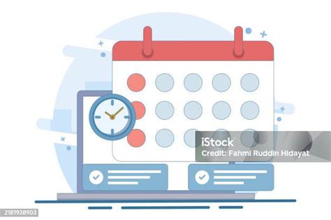 화면에 계획 앱 개념입니다 계획 일정 및 일정 시간 관리 작업 계획 앱 일정 일정 약속 배경에 평면 벡터 그림 Brand Name Smart Phone에 대한 스톡 벡터