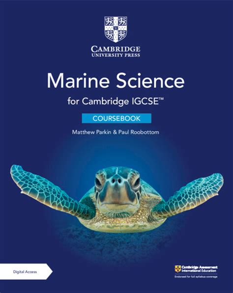 Cambridge Igcse™ Marine Science Coursebook With Digital Access 2 Years Cambridge University