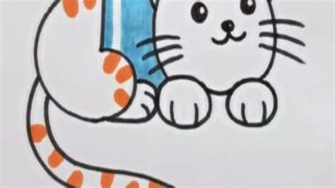 线上看 儿童简笔画：教你用500画小猫咪，快快拿起画笔画一画吧 2024 带字幕 爱奇艺 Iqiyi