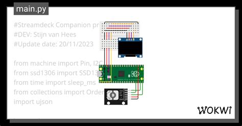 Streamdeck Companion Control Copy Wokwi Esp32 Stm32 Arduino Simulator