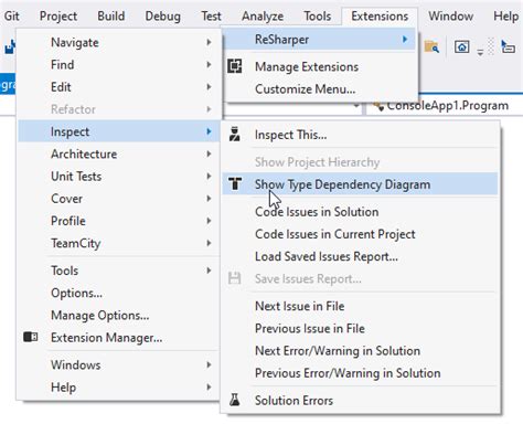 First Steps With ReSharper ReSharper Documentation