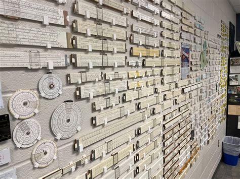 Proper Display Of Real Calculating Machines R Sliderules