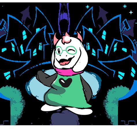 Ik Its Kinda Bad But I Drew Ralsei Rdeltarune