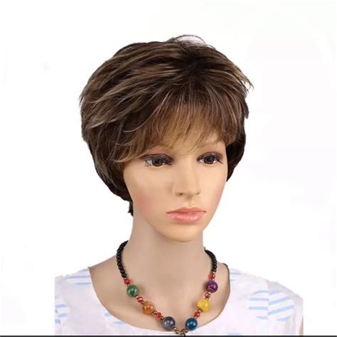 Accessories New Short Female Haircut Puffy Straight Wig Poshmark