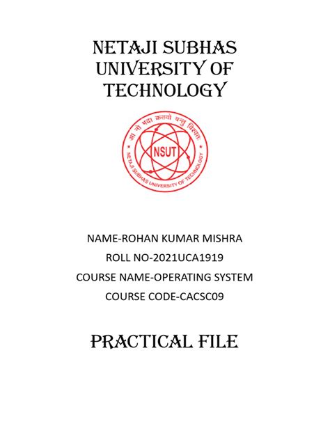Os Lab File Pdf Namespace Concurrent Computing