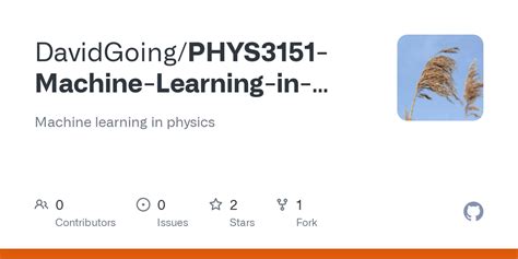 PHYS3151 Machine Learning In Physics 2024 Support Vector Machine SVM