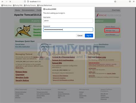 Install Apache Tomcat On Rocky Linux Itnixpro
