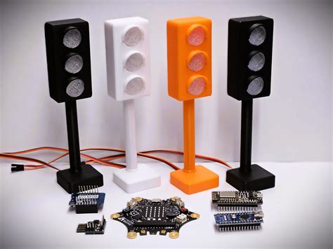 Traffic Light Ampel For Arduino Esp Co Por Mofantastico Descargar Modelo Stl Gratuito