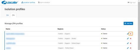 Deleting Your Zpa Isolation Profile Zscaler