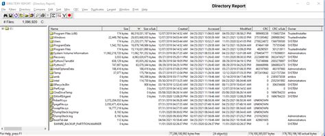 Directory Report Show Disk Usage Directory Printer Find Duplicate Files Rename Files And