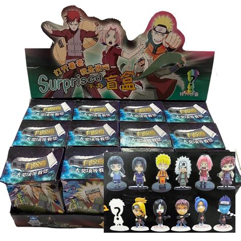 กล่องสุ่มโมเดล นารุโตะ มี 12 ตัวละครให้สะสม 1ชิ้น นะคะ โมเดลการ์ตูน โมเดลอนิเมะ ญี่ปุ่น