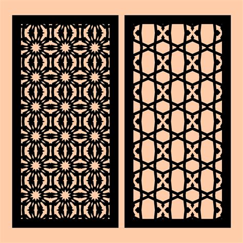 Dynamic Shapes And Abstract Patterns For CNC Cutting Templates For Innovative Design Solutions