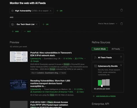 Case Study Automating Vulnerability Monitoring With Feedly Feedly