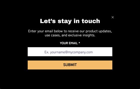 Newsletter Signup Form Templates Visme