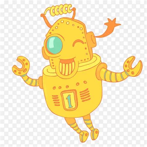 黄色机器人png图片素材下载图片编号10359528 Png素材网