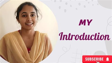 My Introduction Videoyoutube Introduction Video In Telugumy Intro Youtube
