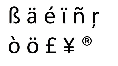 Adding Accented Characters Or Symbols To Markdown Or R Markdown Documents Youtube