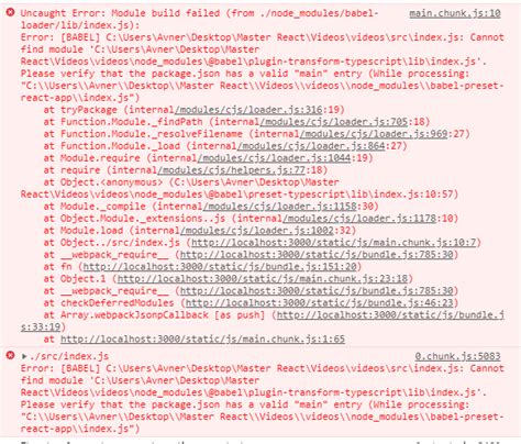 Failed To Compile · Facebook Create React App · Discussion 9177 · Github