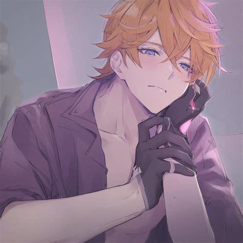 Aether And Tartaglia Genshin Impact Drawn By Gumilkx Danbooru