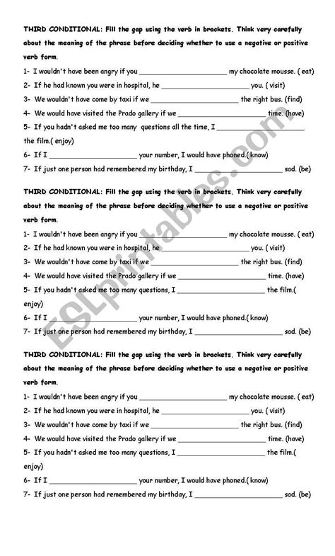 Exercises On The First Conditional ESL Worksheet By March