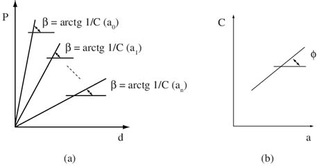 Obtainment Of The Compliance Crack Length Calibration Curve For The Download Scientific Diagram