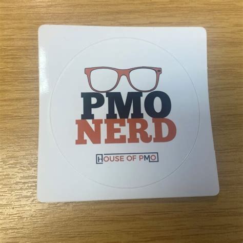 Pmo Nerd Sticker House Of Pmo