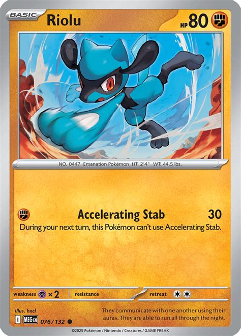 Riolu 76132 Mega Evolution Pokemonkaartnl