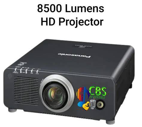 Panasonic 8500 Lumens Hd Projector Rental Renna Anything