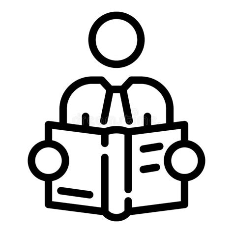 Action Plan Icon Outline Style Stock Vector Illustration Of Pictograph Isolated