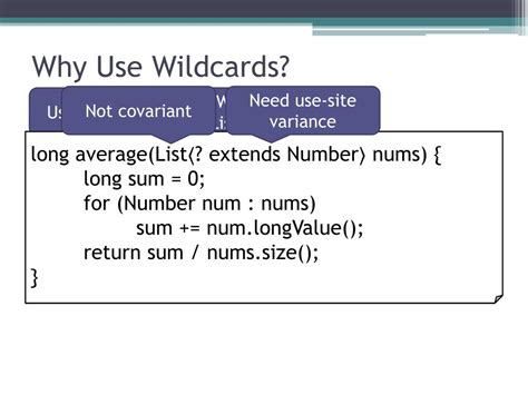Ppt Taming Wildcards In Javas Type System Powerpoint Presentation Id1837540