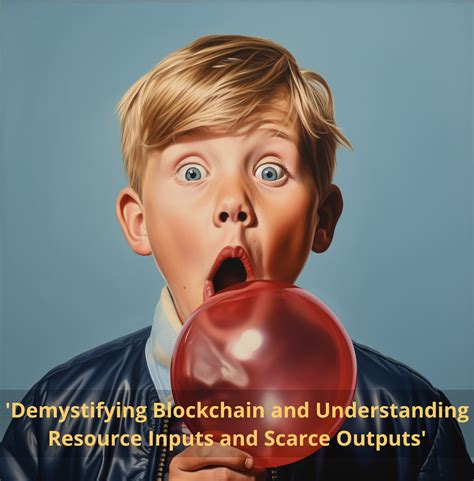 Demystifying Blockchain And Understanding Resource Inputs And Scarce