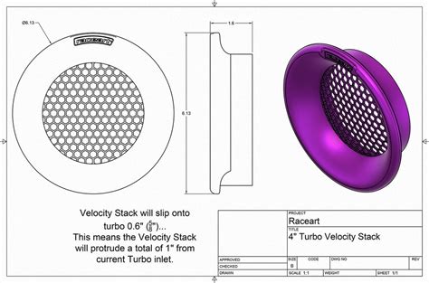 4 Turbo Velocity Stack — Raceart