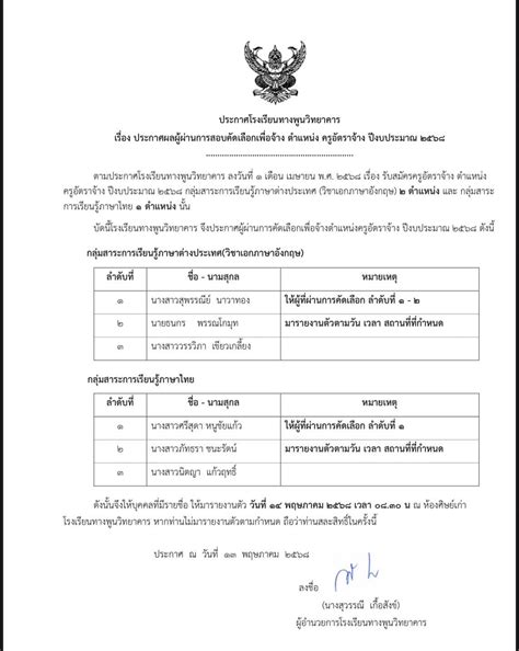 ประกาศโรงเรียนทางพู ดอกว่านสี่ทิศ โรงเรียนทางพูนวิทยาคาร Facebook