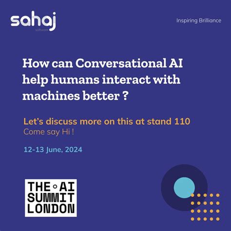 sahaj software on linkedin generativeai aisummit2024 conversationalai