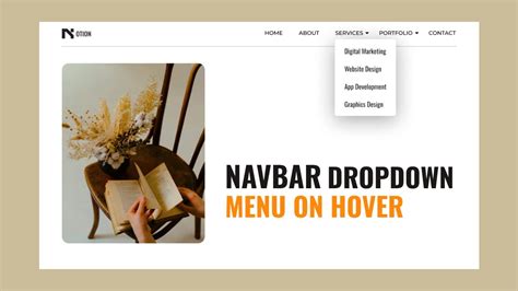 Responsive Navigation Bar With Submenu Dropdown In Hover Bootstrap