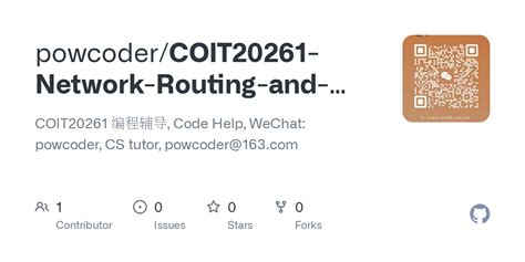 Github Powcodercoit20261 Network Routing And Switching Coit20261