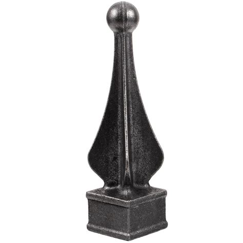 Antique Wrought Iron Fence Post Caps