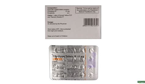 Buy Cinod 10mg 20 Tablets Online At Best Prices Wellness Forever