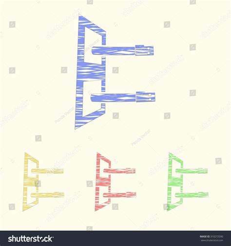 Vector Illustration Computer Technology Modern Icon Stock Vector Royalty Free 310272590