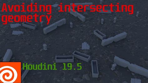 Fixing Intersecting Geometry In Houdini Tutorial Youtube