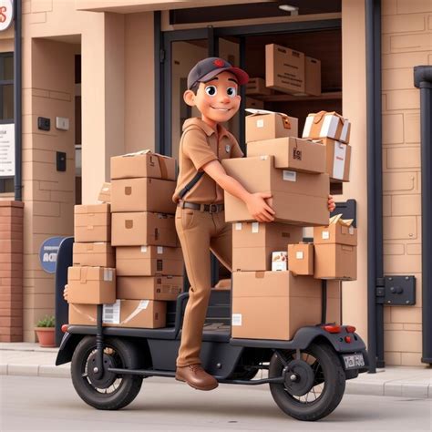 Premium AI Image Fast Delivery Transport